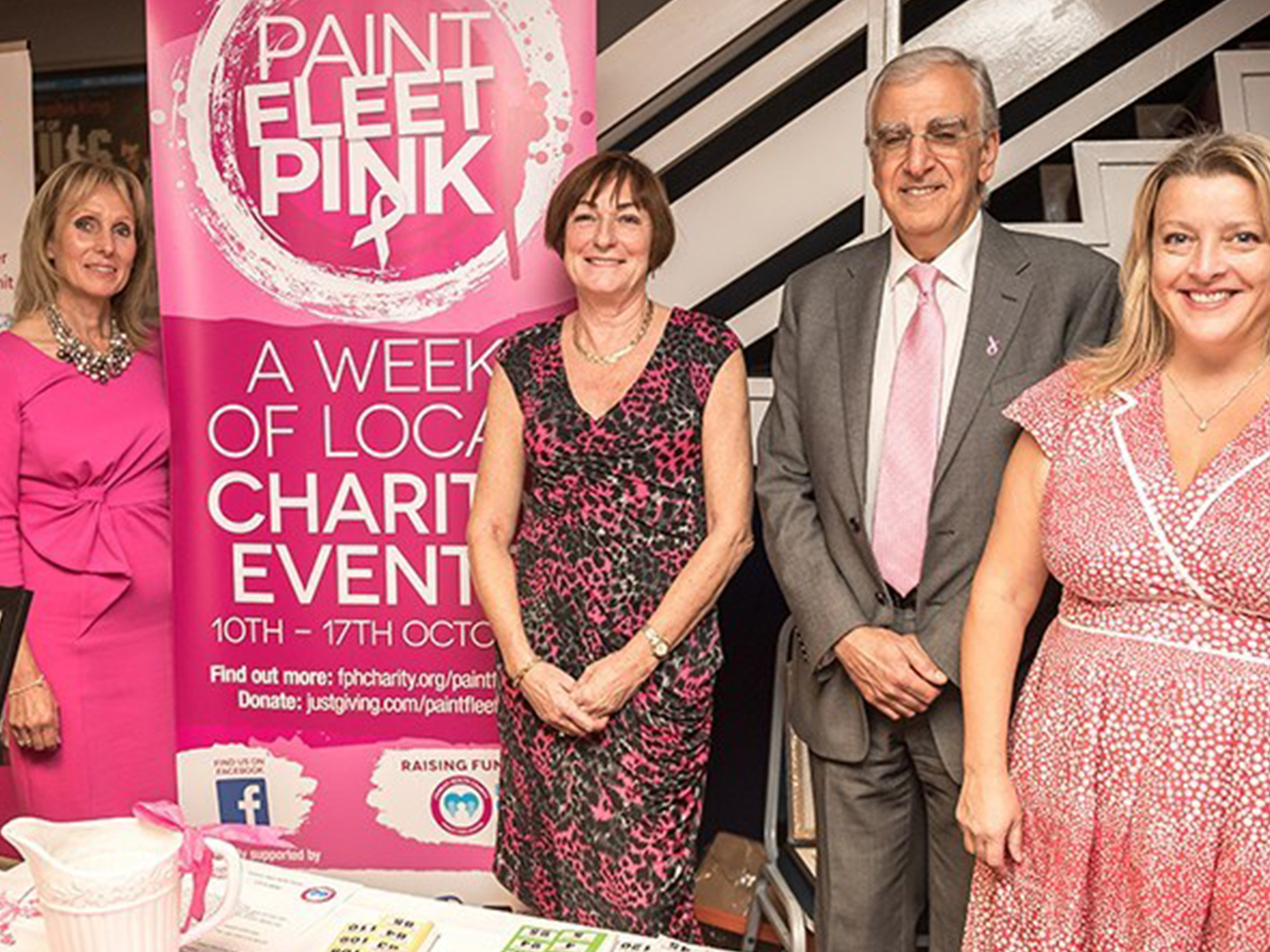 Paint Fleet Pink Week - Frimley Health Charity
