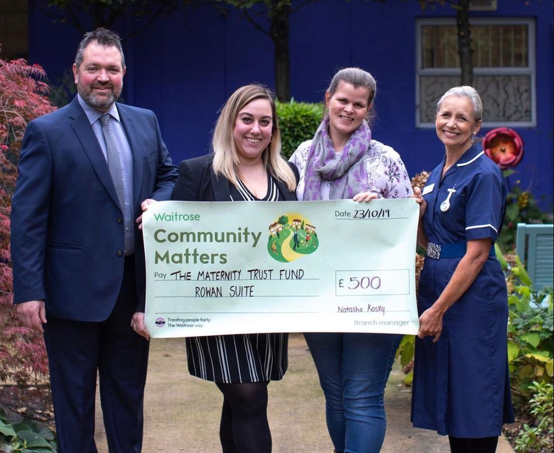 Friends helping each other - Frimley Health Charity