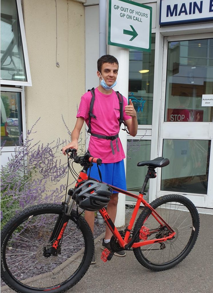 Cycling 112K to raise money on your birthday! - Frimley Health Charity