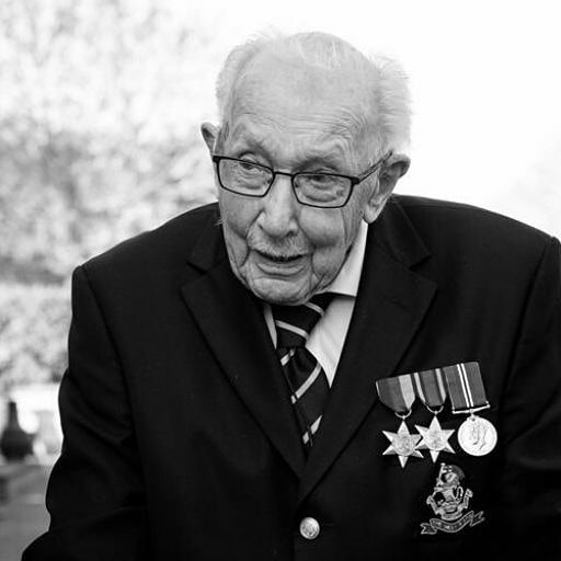 RIP Captain Sir Tom Moore - Frimley Health Charity