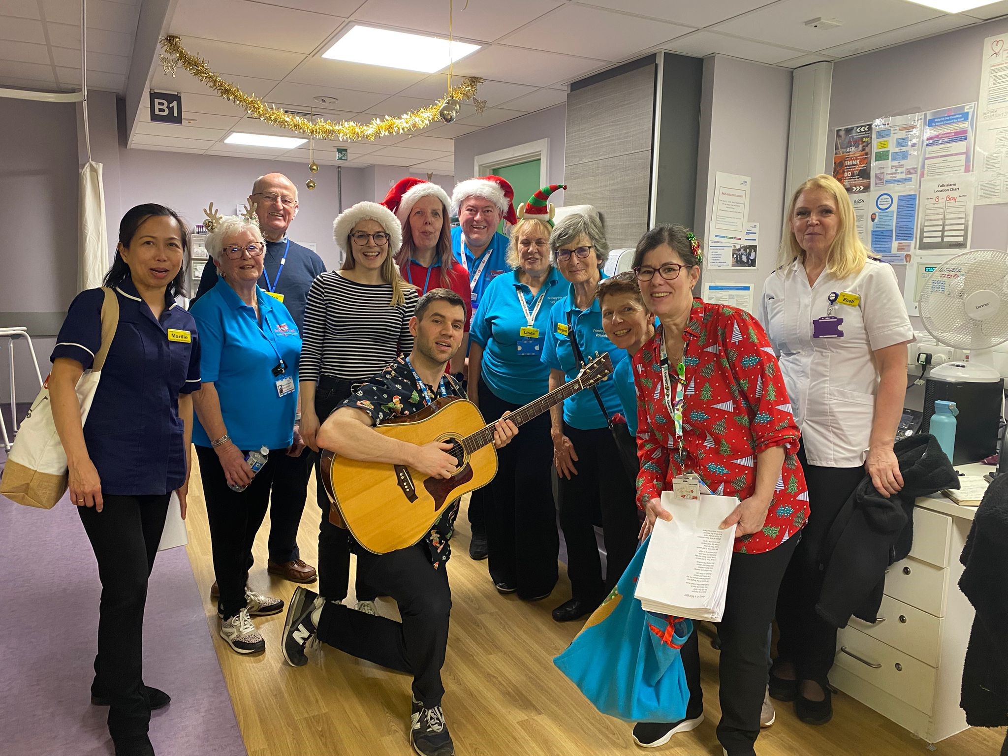 Bringing the gift of music to our Dementia patients this Christmas ...